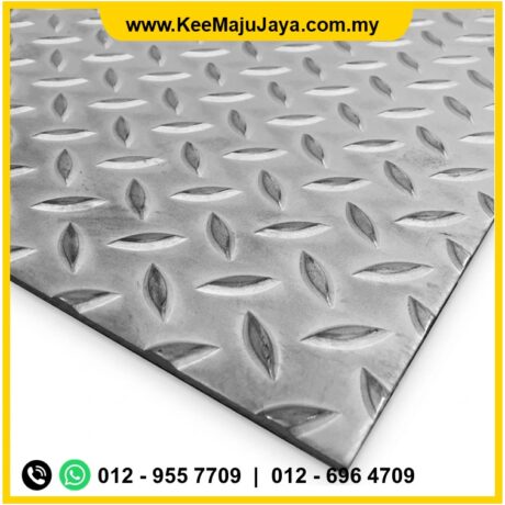 Stainless Steel Chequered Plate — High-Traction Industrial Flooring ...