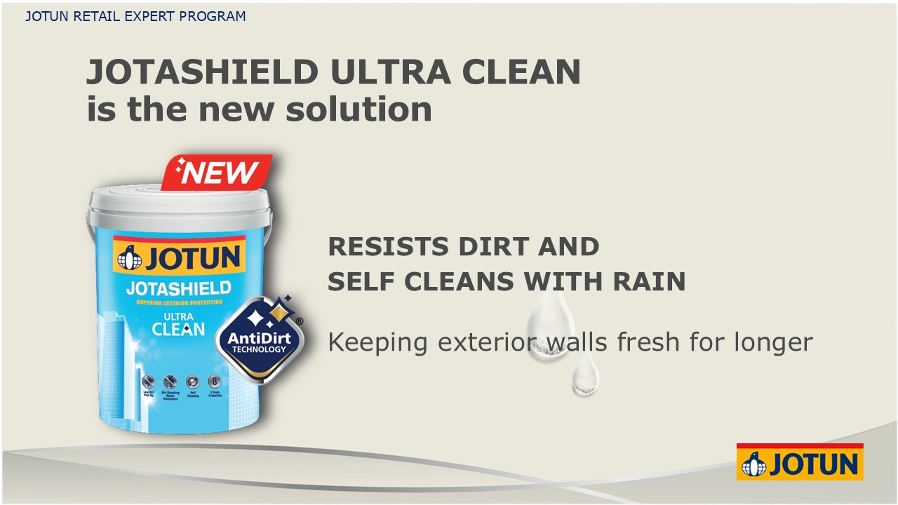 JOTUN Jotashield Ultra Clean Exterior — Advanced Self-Cleaning Exterior ...